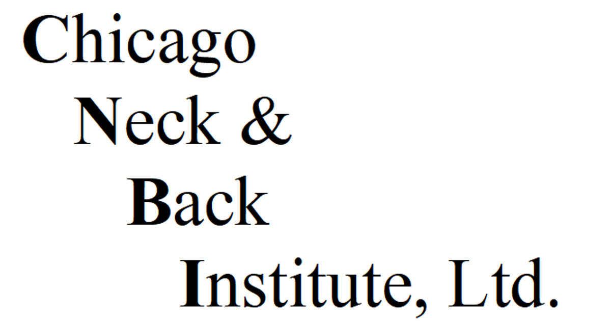 Chicago Neck & Back Institute - Chiropractic, Acupuncture & Orthopedics ...